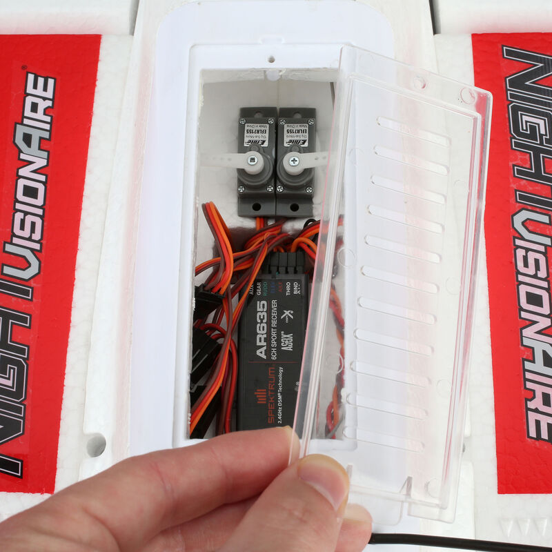 E-flite NIGHT VisionAire 1.1m BNF Basic with SAFE | Horizon Hobby