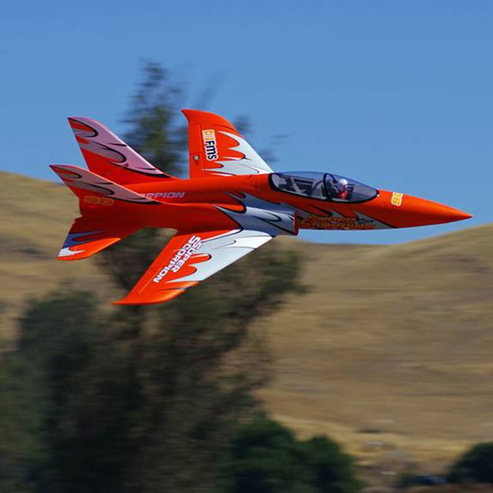 FMS Super Scorpion 90mm EDF PNP with Reflex | Horizon Hobby