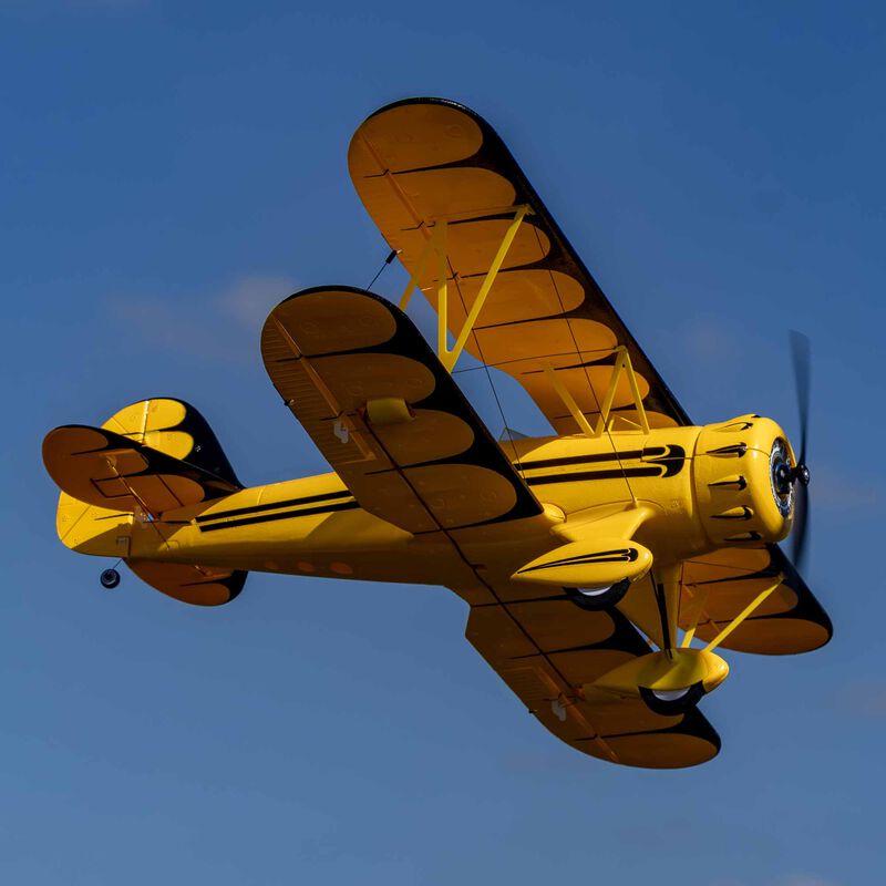 E-flite UMX WACO BNF Basic with AS3X and SAFE Select, Yellow | Horizon ...