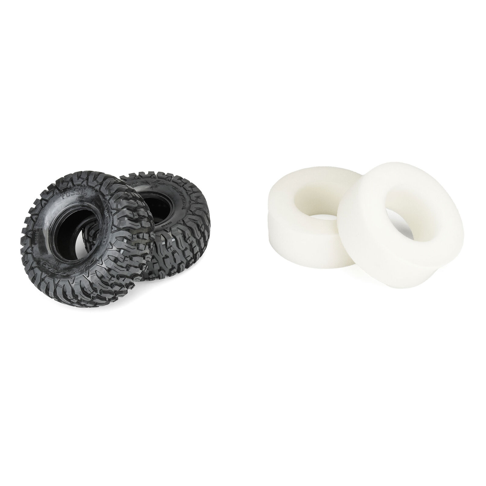Duratrax 1/6 Fossil Front/Rear 2.9" Crawler Tires (2): SCX6 | Horizon Hobby