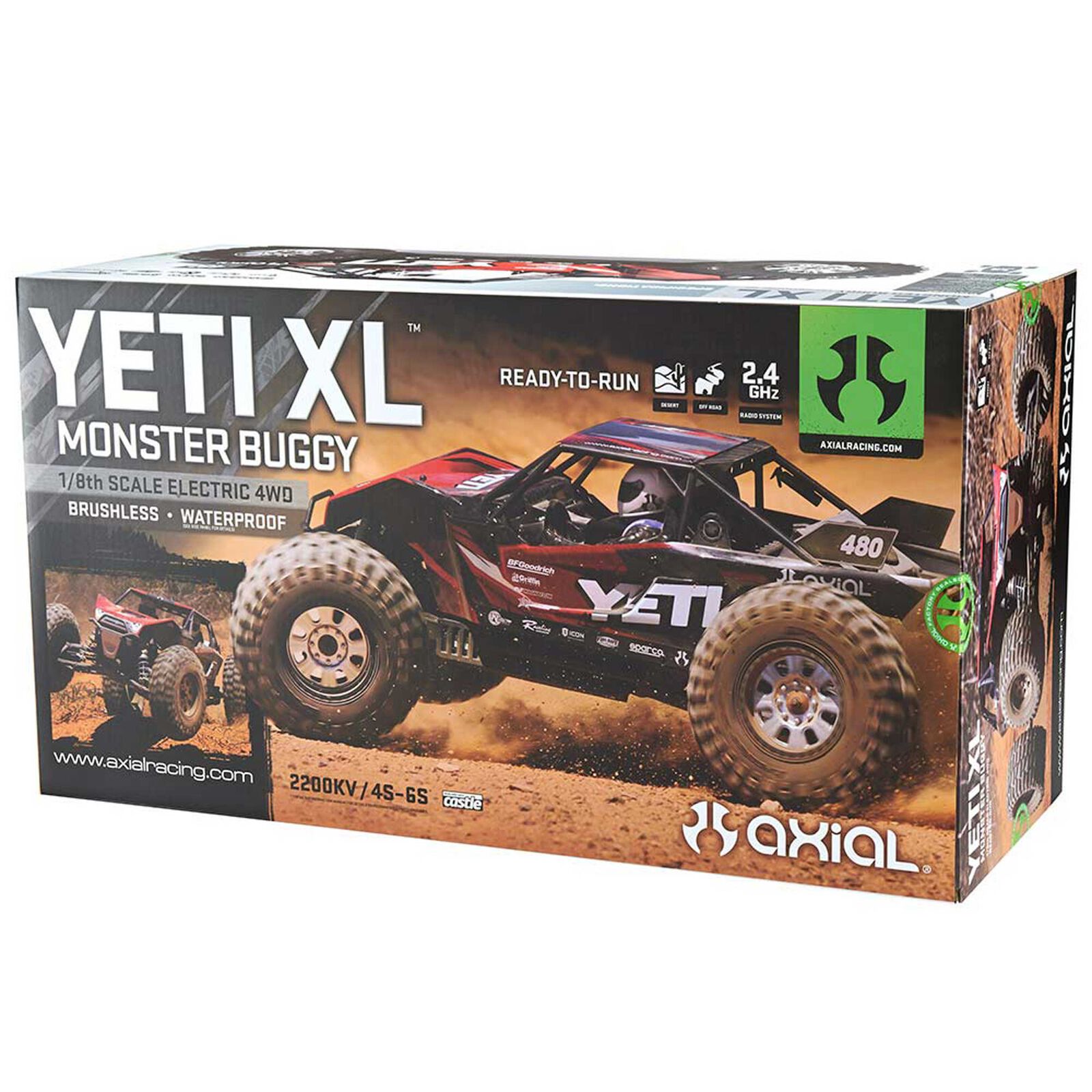 Axial 1/8 Yeti XL 4WD RTR | Horizon Hobby