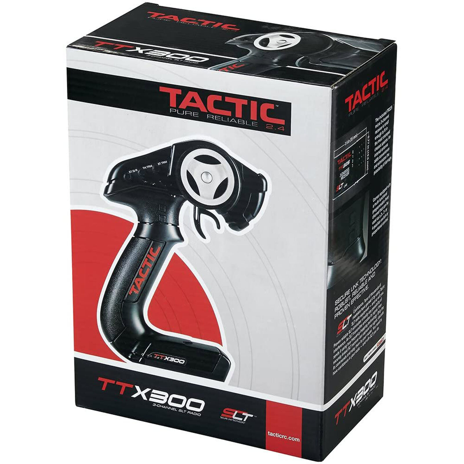 Tactic RC TTX300 3-Channel SLT Transmitter with TR325 Micro Receiver ...