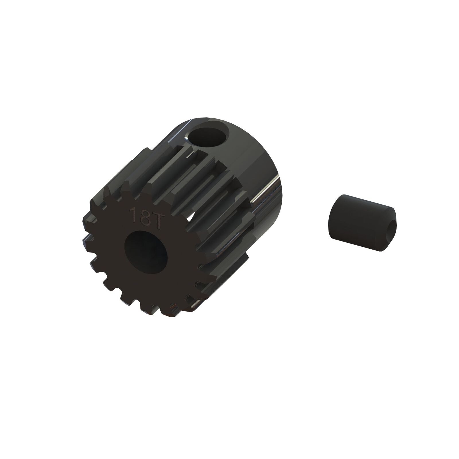 ARRMA Pinion Gear 18T MOD 0.5 CNC 3.2mm Bore | Horizon Hobby