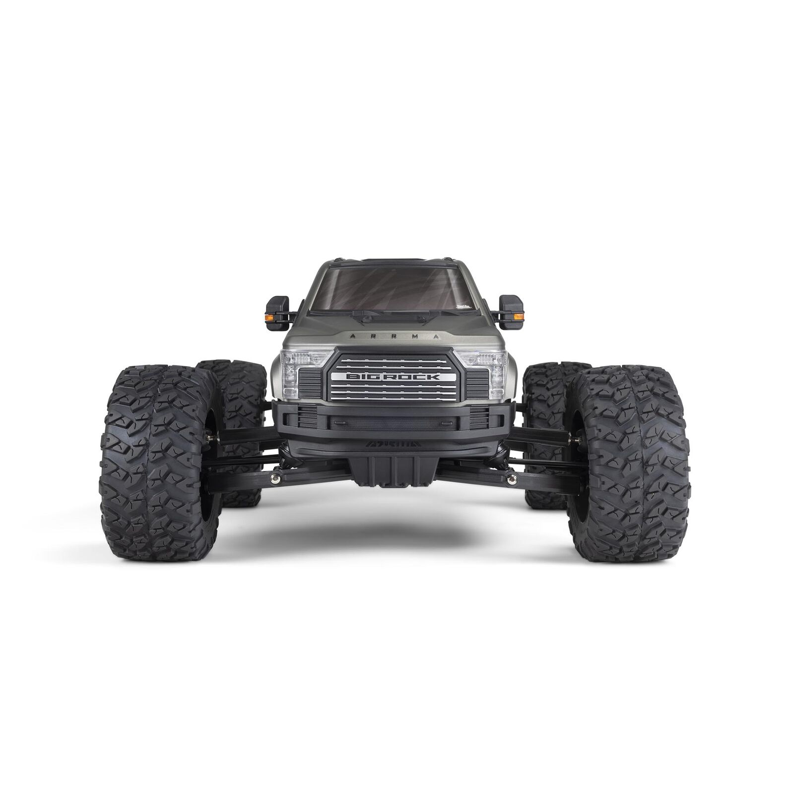 ARRMA 1/7 BIG ROCK 6S 4X4 RTR Brushless Monster Truck, Gun Metal ...