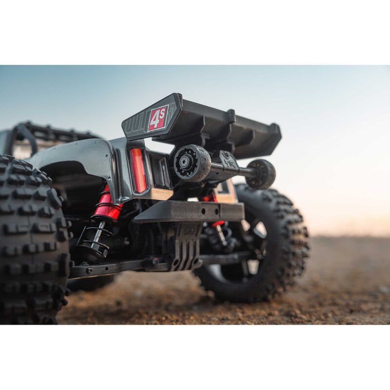 ARRMA 1/10 OUTCAST 4S 4X4 RTR Brushless Stunt Truck, Gun Metal ...