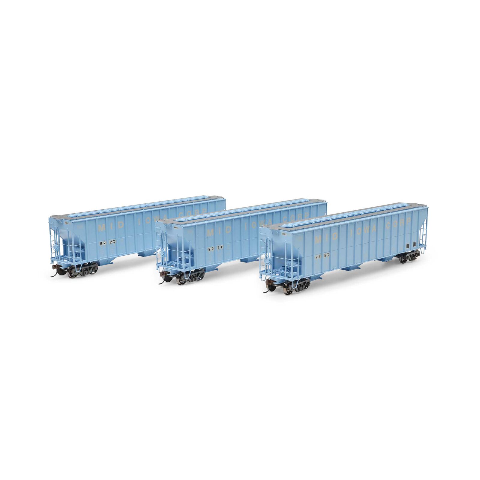 Athearn HO FMC 4700 Covered Hopper, RRRX Primed For Grime #2128 / 2132 ...