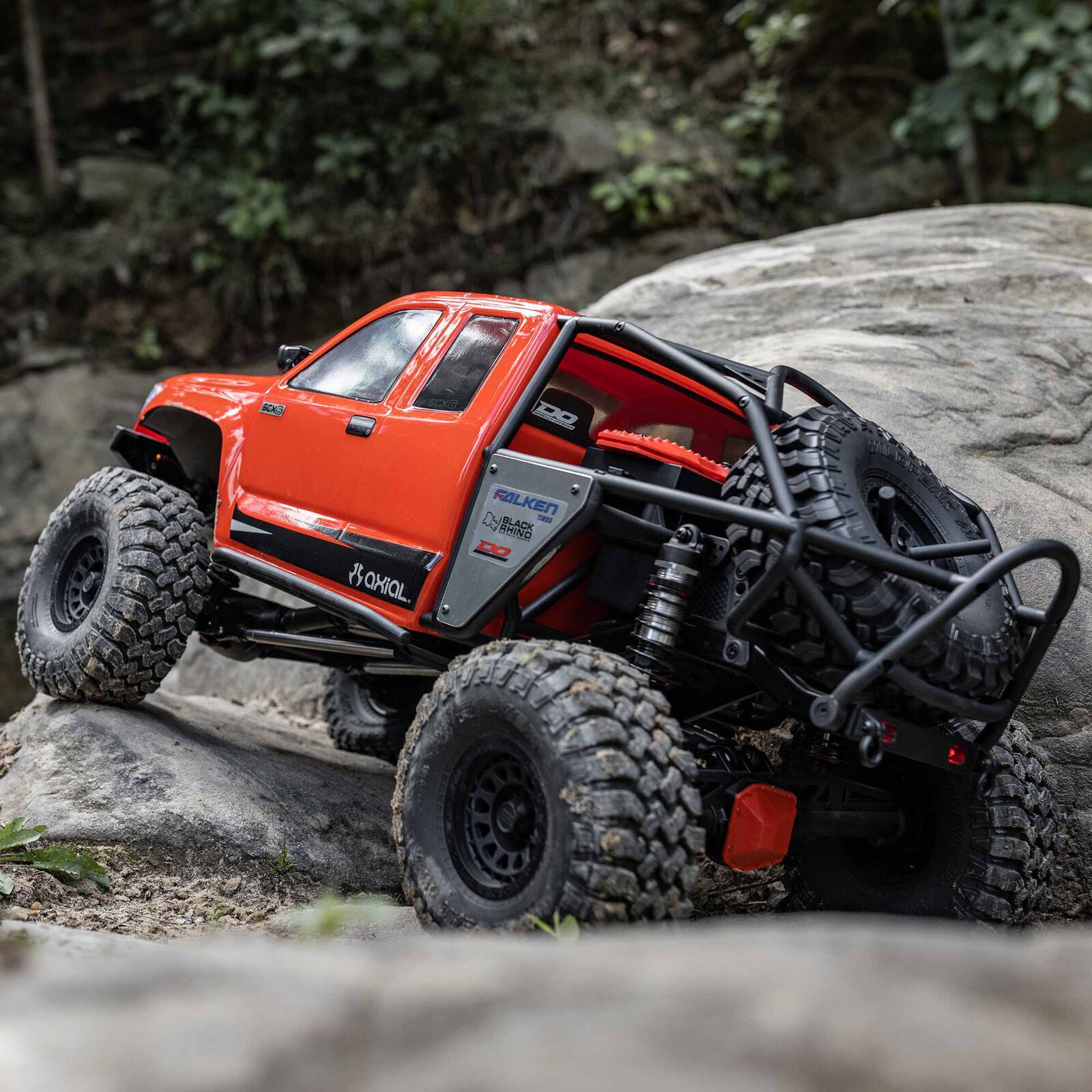 Axial 1/6 SCX6 Trail Honcho 4X4 RTR Brushed Rock Crawler, Red | Horizon ...