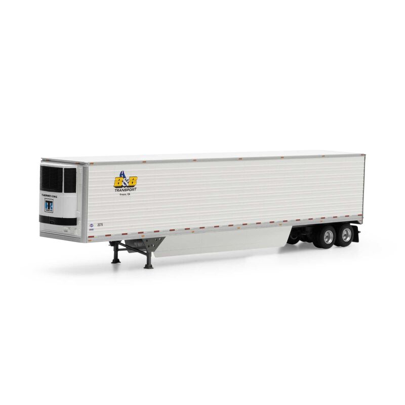 Athearn HO 53' Reefer Trailer, B&B Transport #2078 | Horizon Hobby
