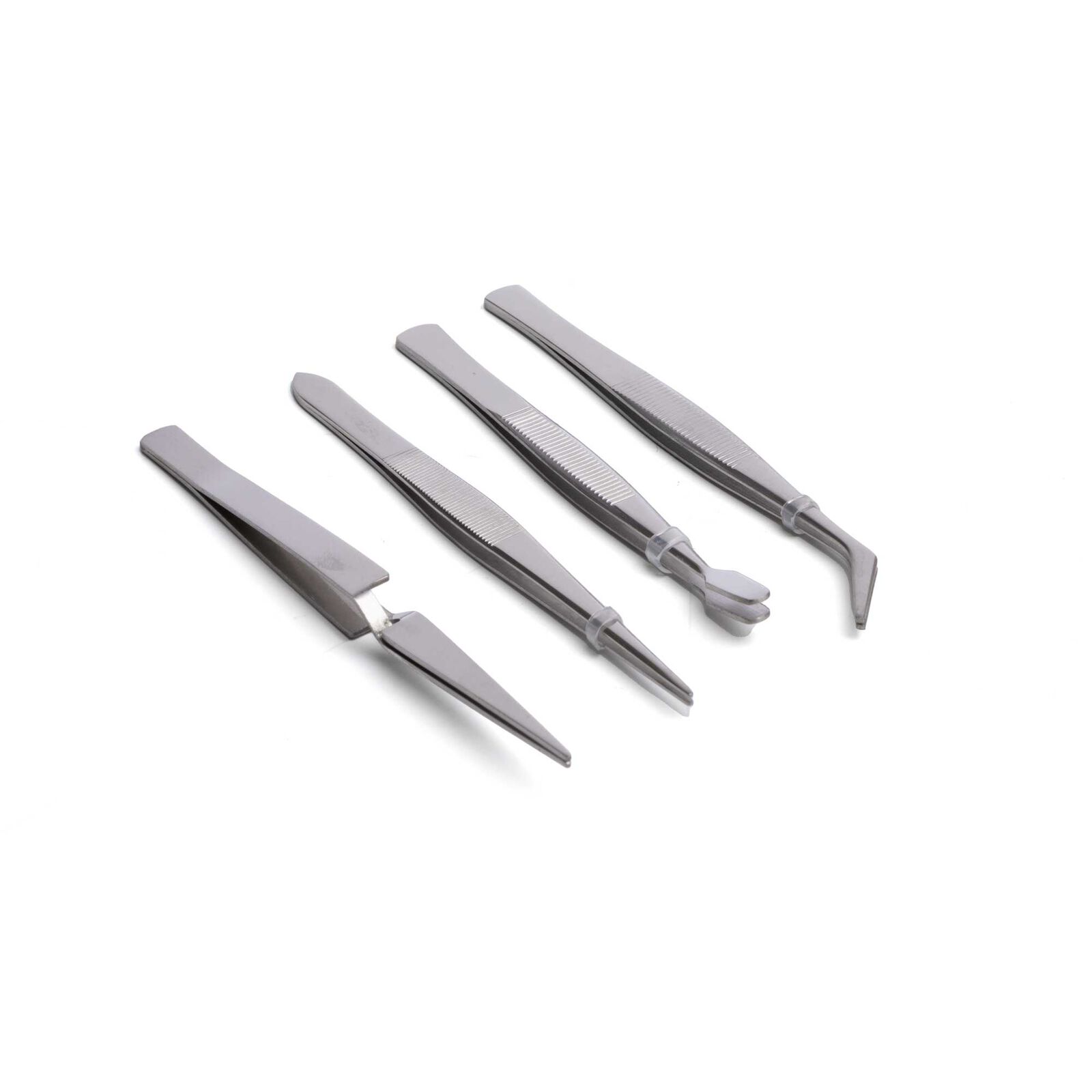 Hobby Essentials Tweezer Set (4) | Horizon Hobby