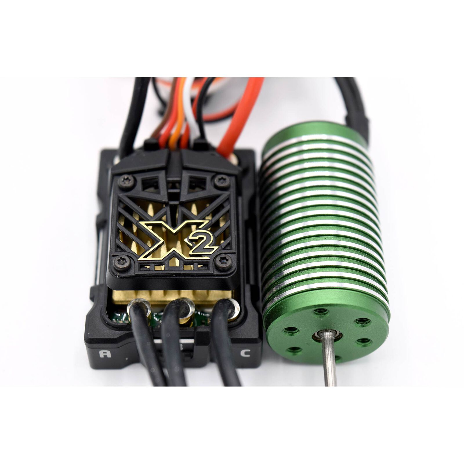 Castle Creations Mamba Micro X2, 16.8V, Waterproof ESC WITH 0808-5300KV ...