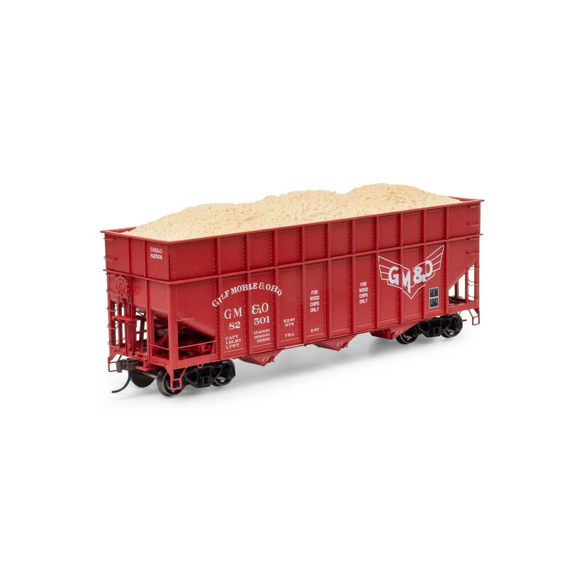 Athearn HO 40' Wood Chip Hopper with Load, GM #82501 | Horizon Hobby