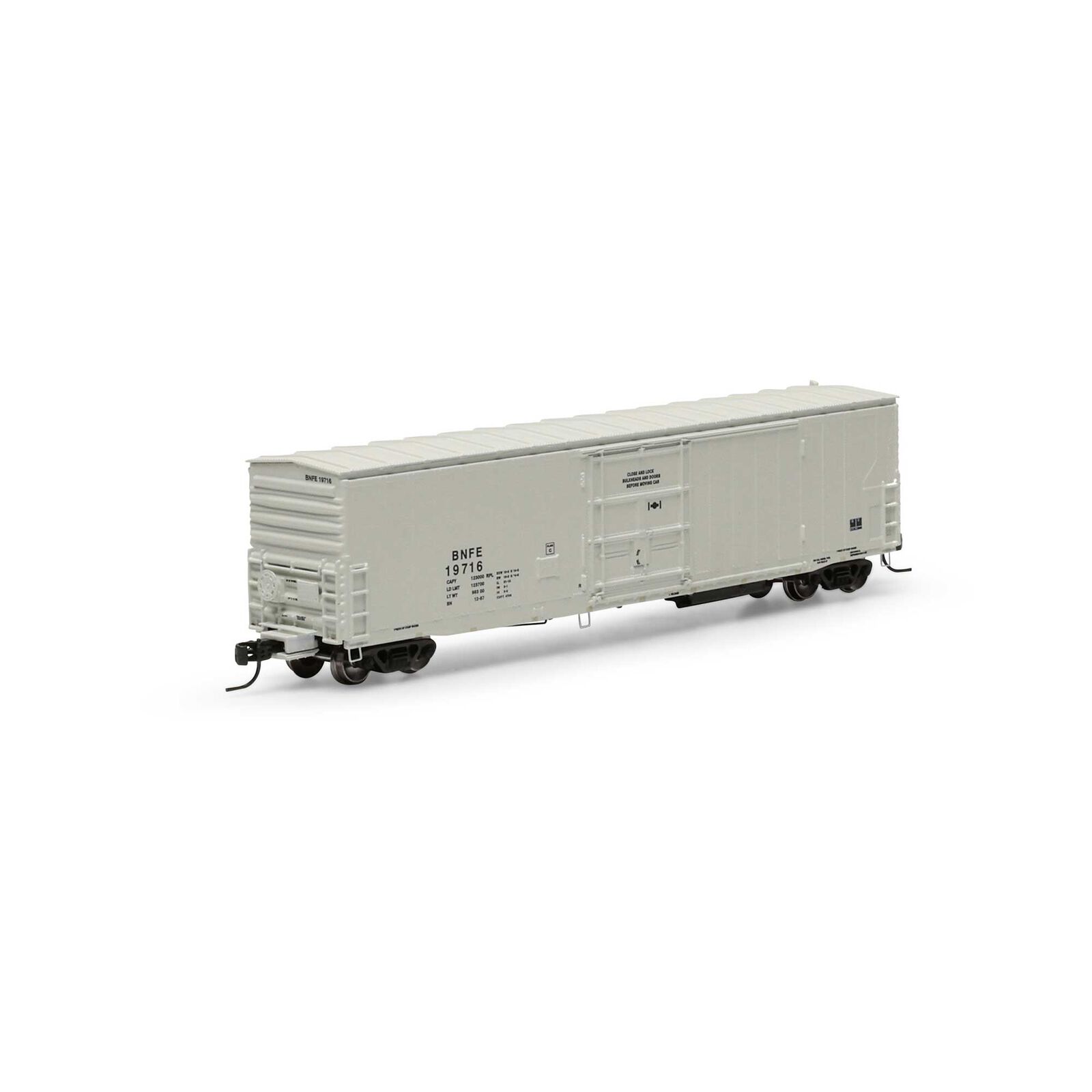 Athearn N ATH 57' FGE Mechanical Reefer with Sound, BNFE 'White' #19716 ...