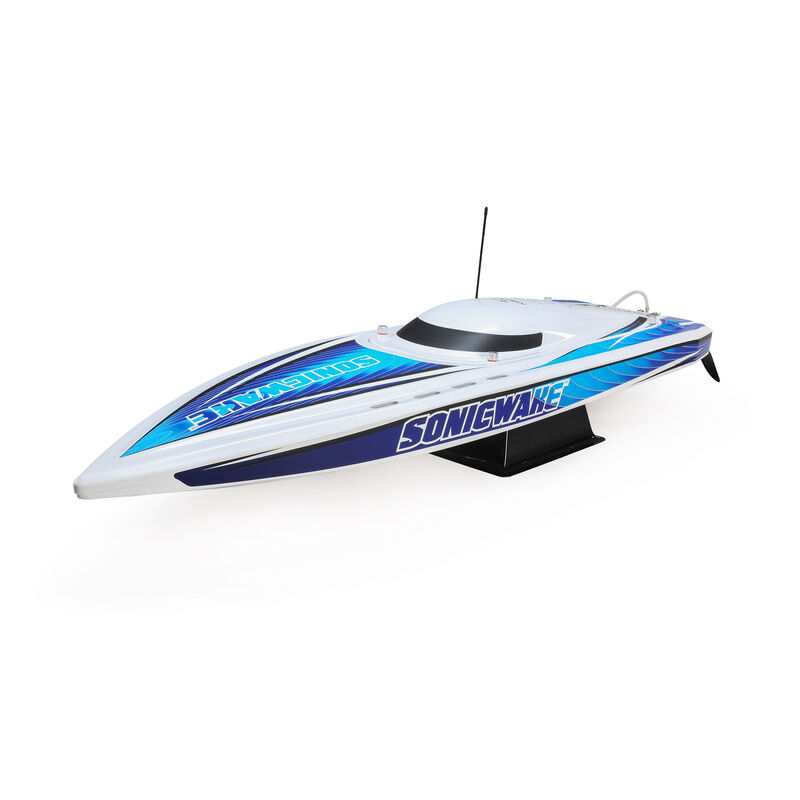 Pro Boat Sonicwake 36" Self-Righting Brushless Deep-V RTR, White ...