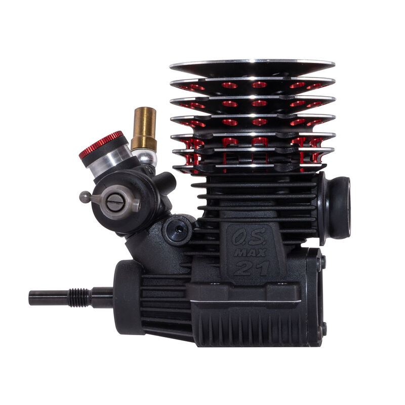 OS Engines O.S. Speed R2104 1/8 Scale Engine with T-2080SC II Silencer ...