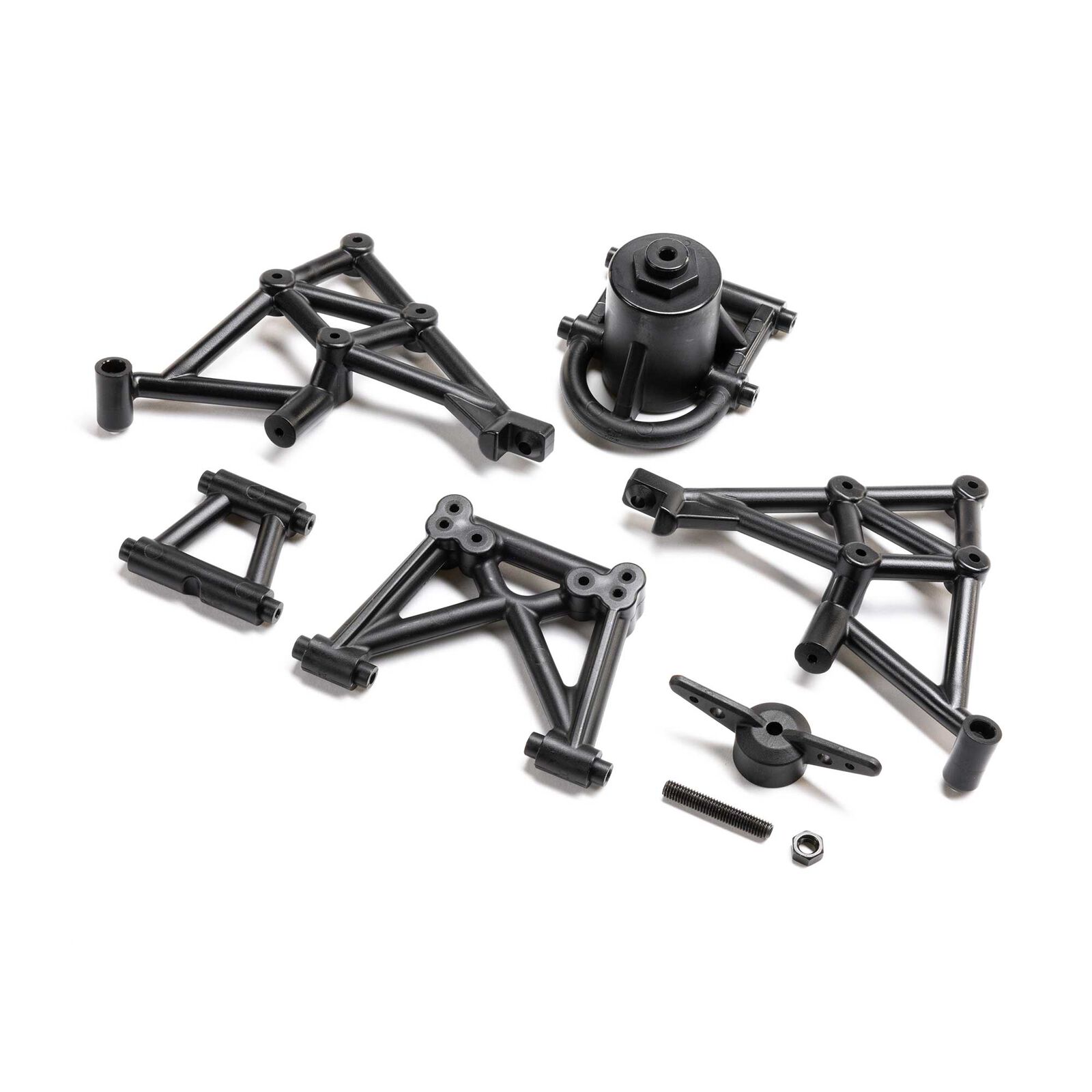 Losi Rear Cage: 8X Super Lasernut | Horizon Hobby
