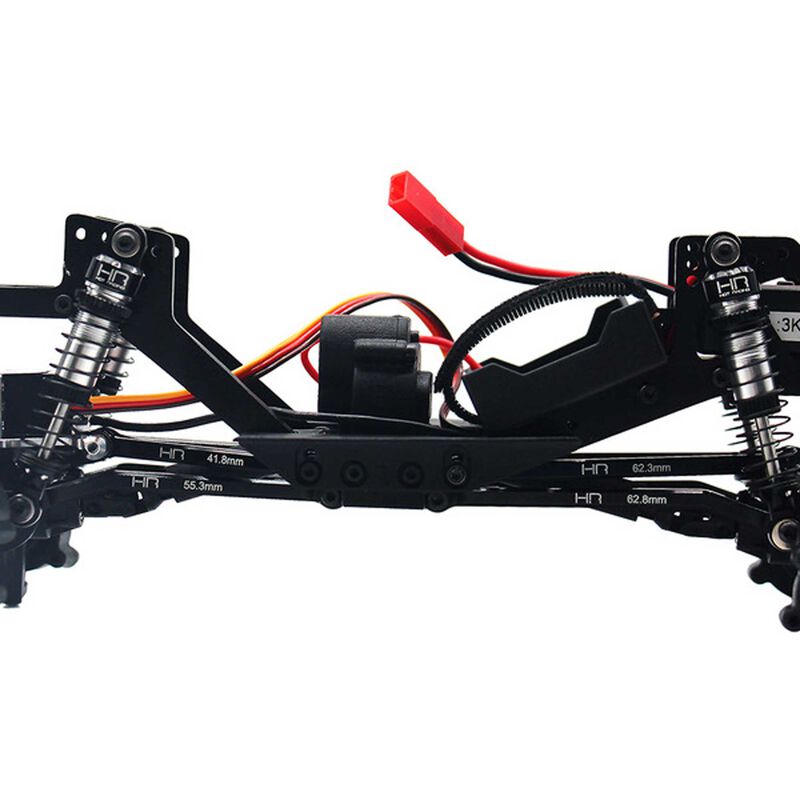 Hot Racing Aluminum High Clearance 4-Link Set, 1/18 Redcat Ascent 18 ...