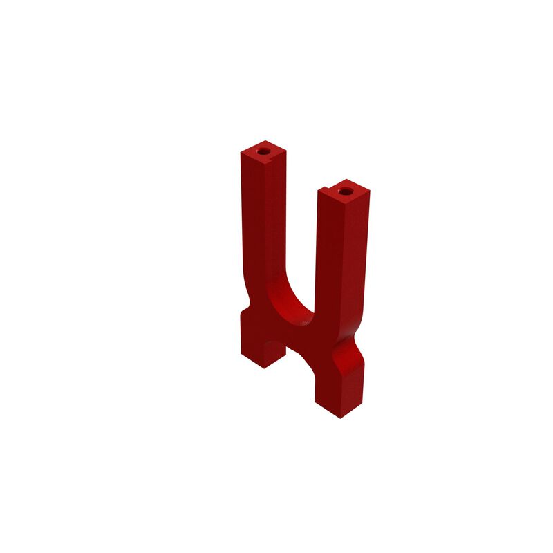 ARRMA Aluminum Center Diff Holder, Red | Horizon Hobby