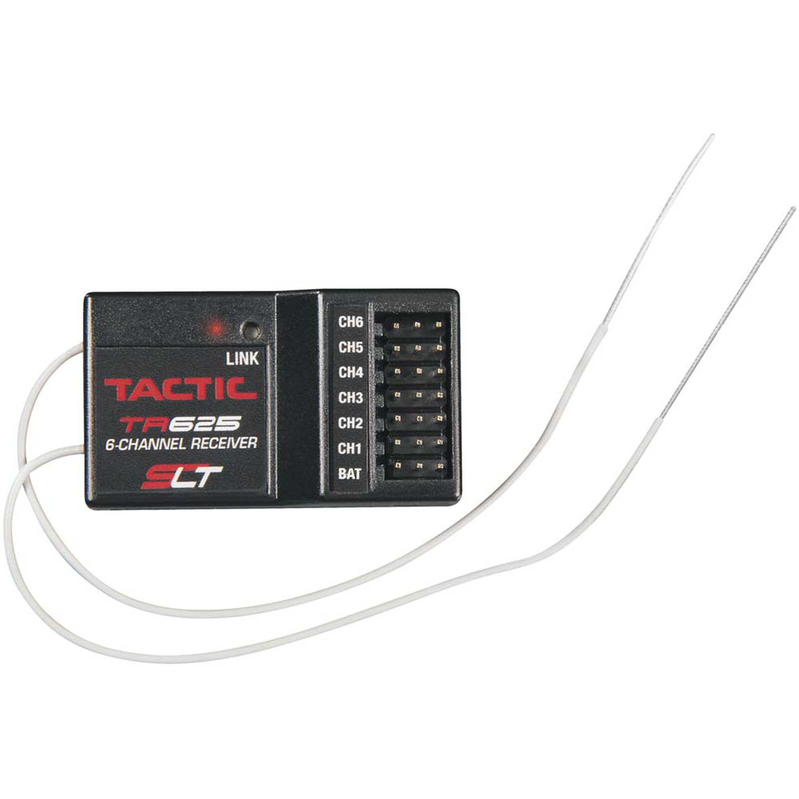 Tactic RC TR625 FHSS 6-Channel SLT Receiver | Horizon Hobby
