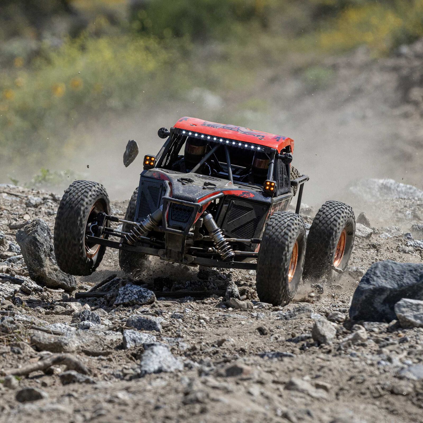 Losi 1/6 8IGHT Super Lasernut 6S 4X4 RTR Brushless Desert Buggy, Red ...