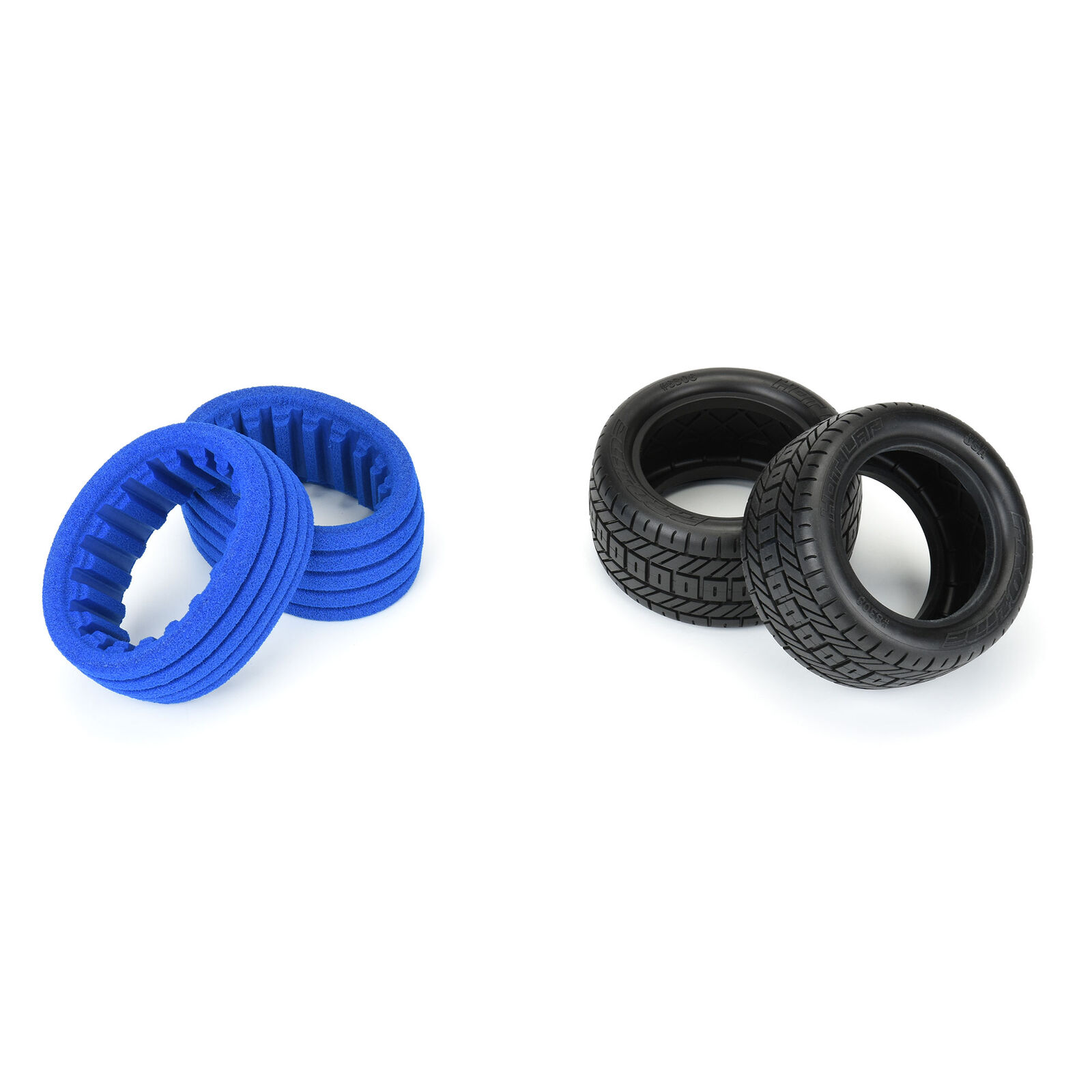 Pro-Line Racing 1/10 Hot Lap M4 Rear 2.2" Dirt Oval Buggy Tires (2 ...