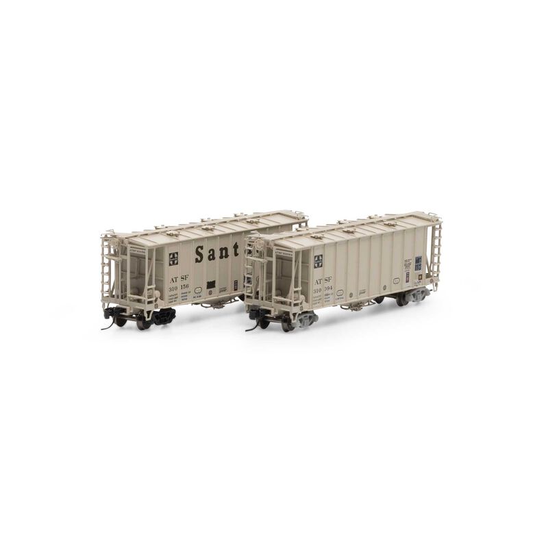Athearn N GATC 2600 Airslide Hopper, ATSF (2) | Horizon Hobby