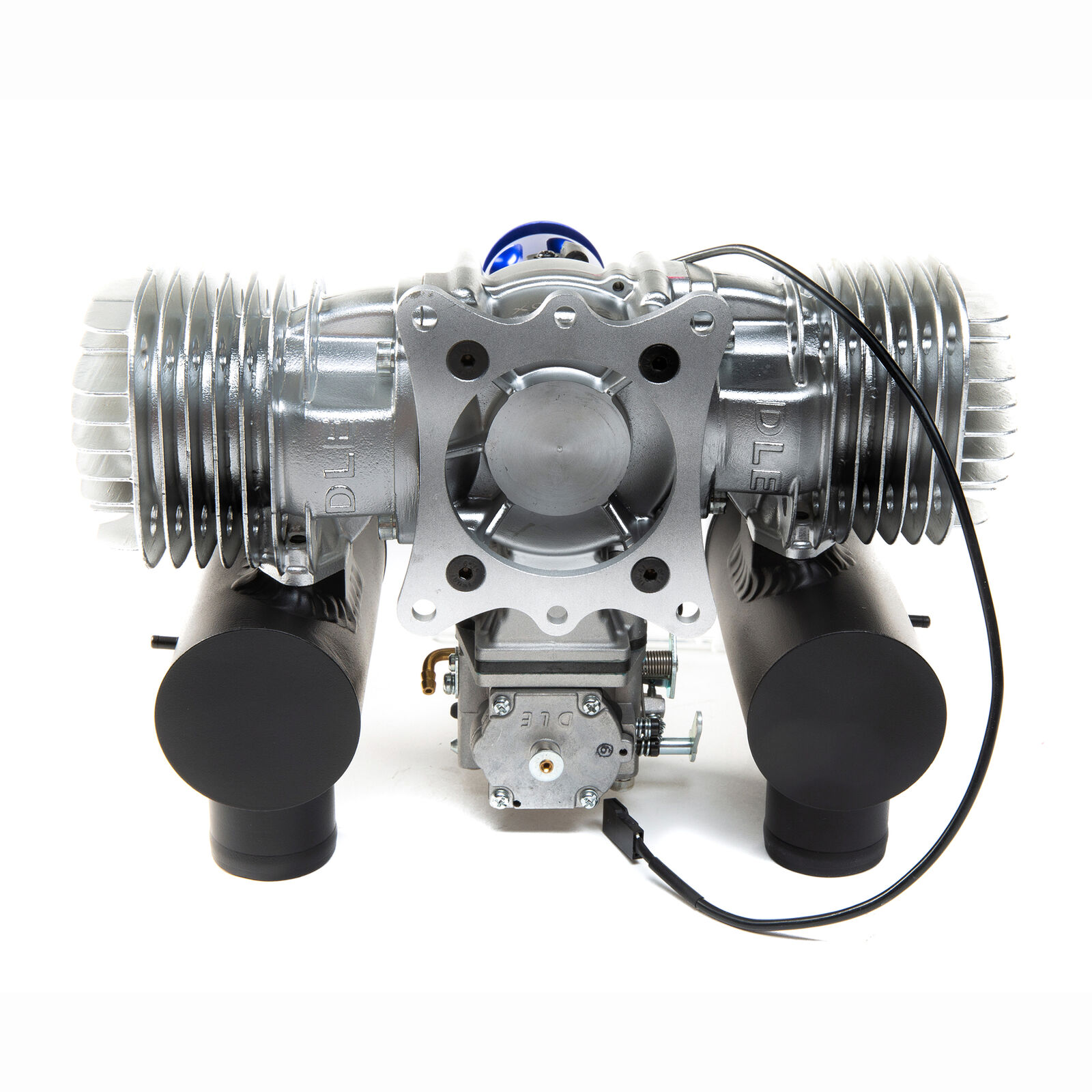 DLE Engines DLE-130cc Twin Gas Engine with Electric Ignition and ...