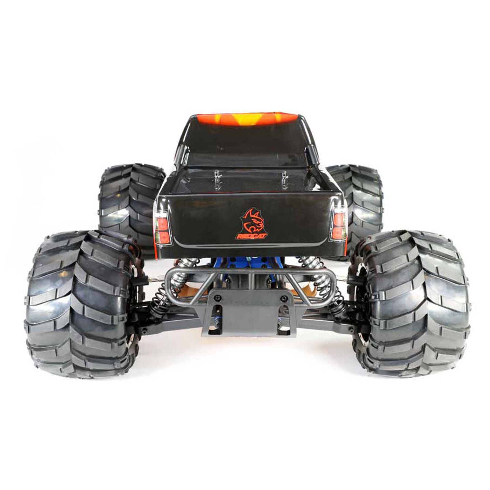 Redcat Racing 1/5 Rampage MT V3 4X4 Gas Monster Truck RTR, Orange Flame ...