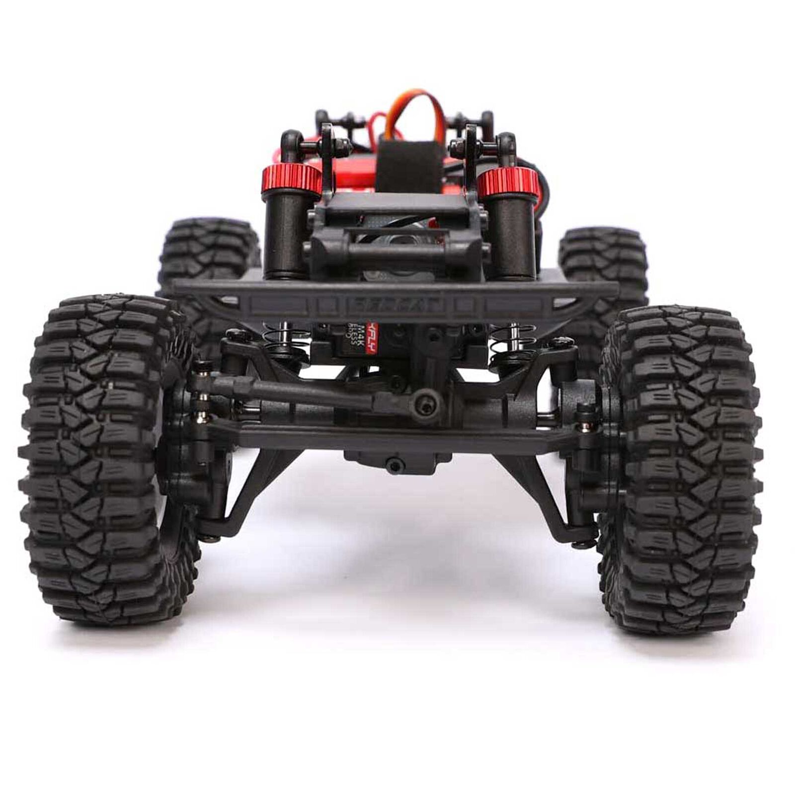 Redcat Racing 1/18 Ascent-18 4x4 Brushed Electric Rock Crawler RTR, Red ...