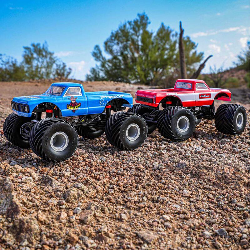 Redcat Racing 1/18 MT-18 4x4 Monster Truck RTR, Blue | Horizon Hobby