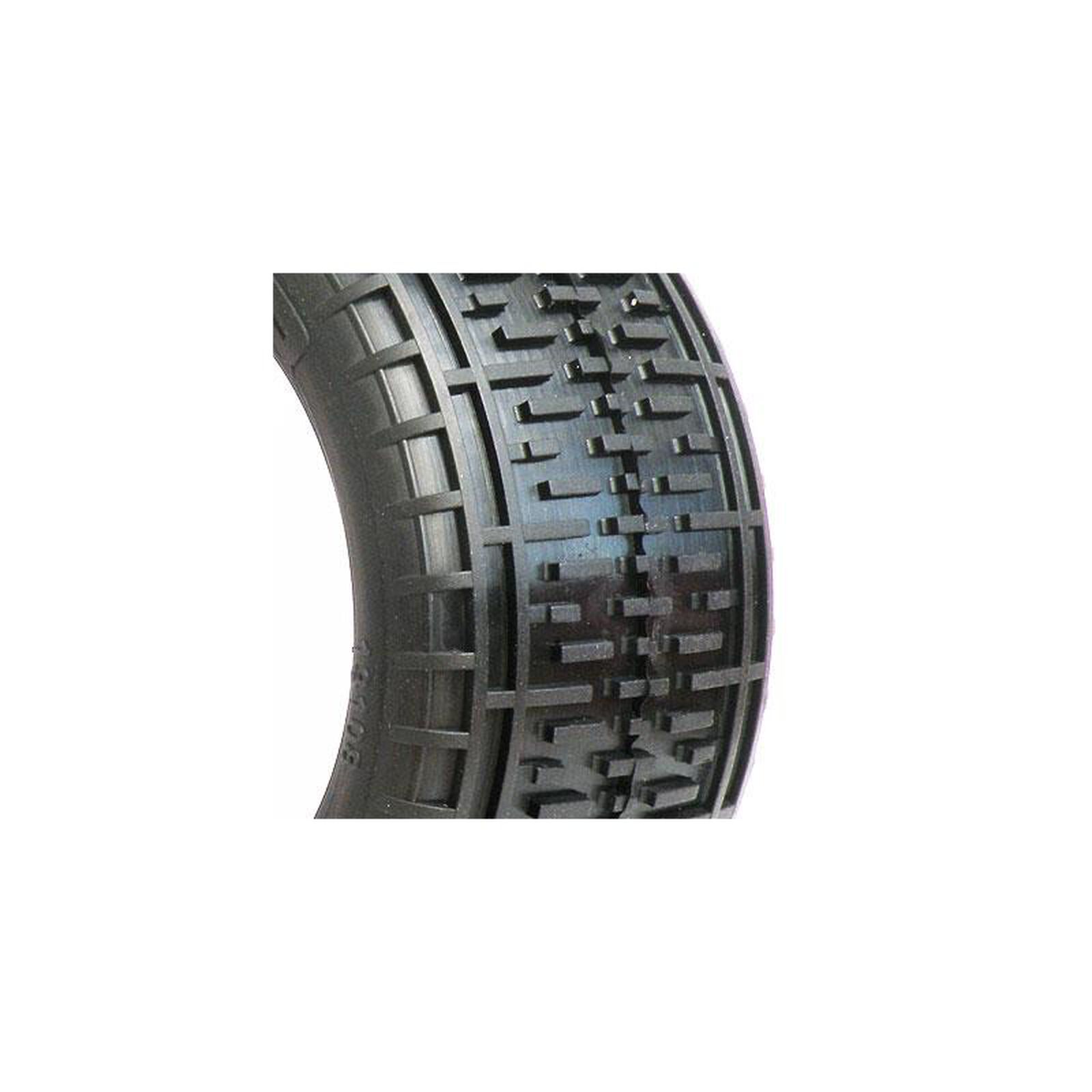 AKA PRODUCTS, INC. 1/10 Rebar Rear Tires, Super Soft with Red Inserts ...