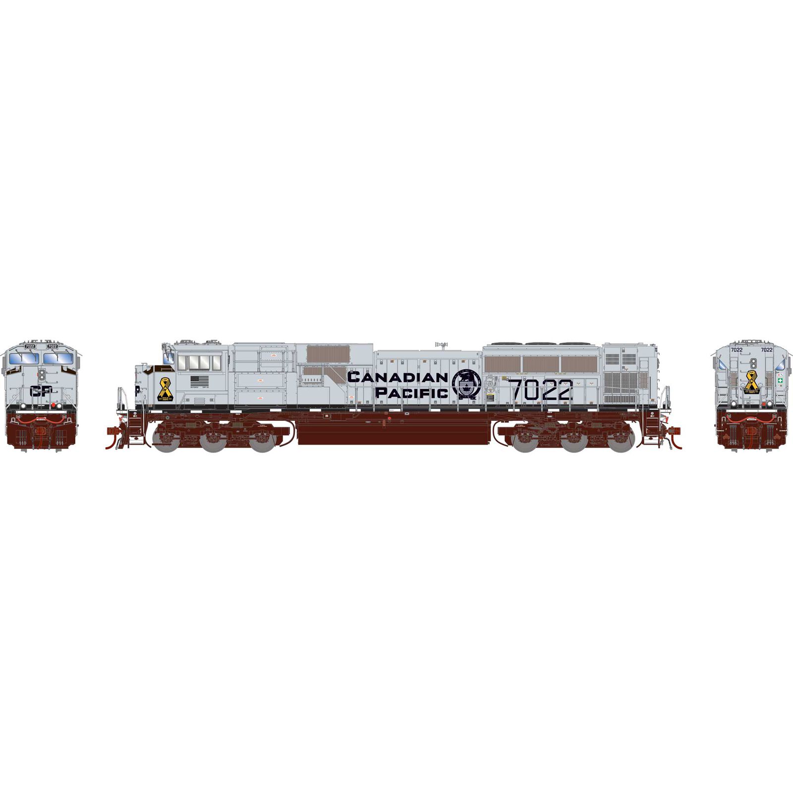 Athearn Genesis HO GEN EMD SD70ACU Locomotive with DCC & Sound, CP ...