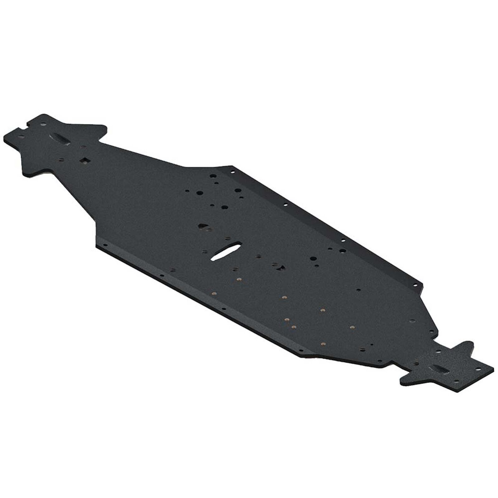ARRMA Chassis LWB Aluminum Black | Horizon Hobby