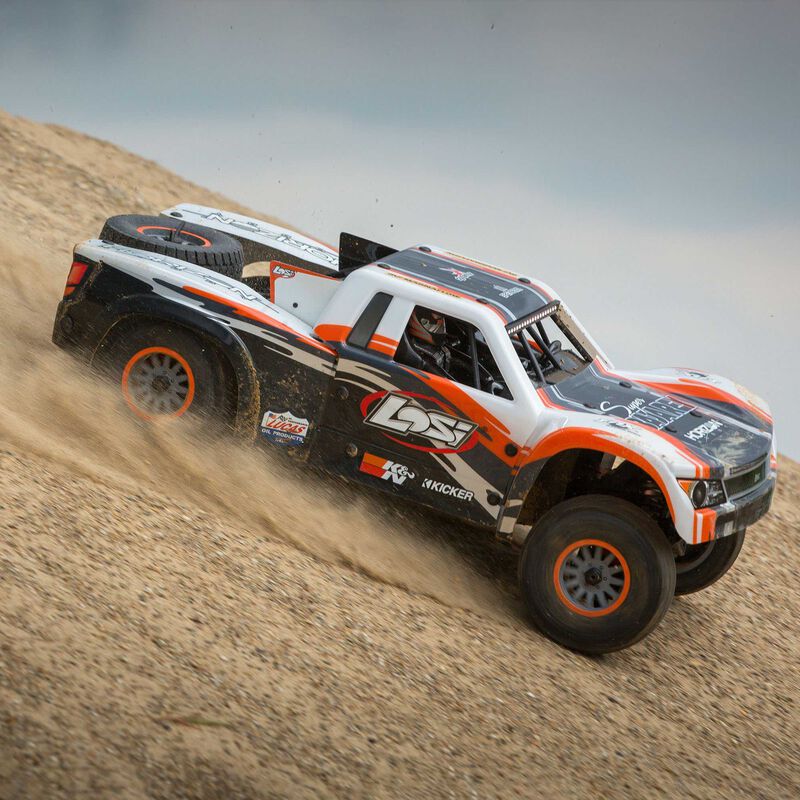Losi 1/6 Super Baja Rey 4WD Desert Truck Brushless BND with AVC ...