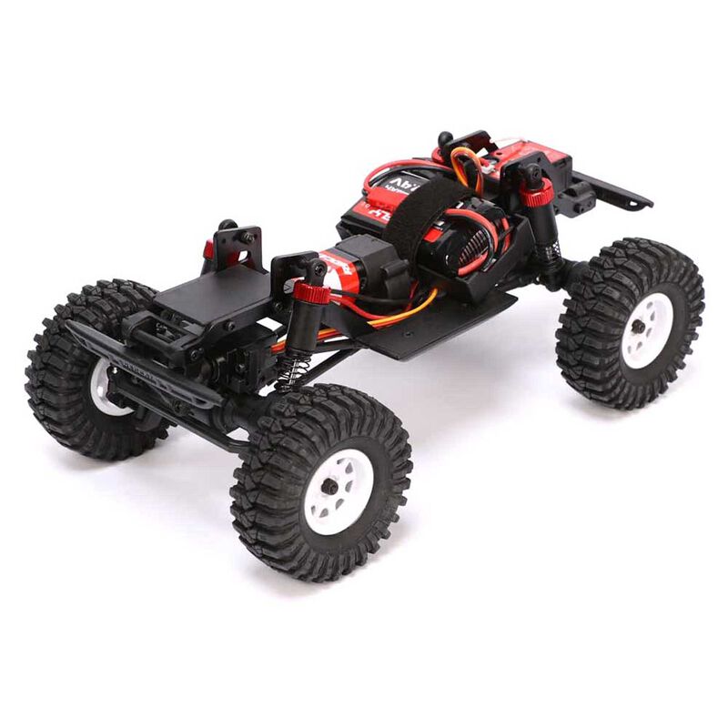 Redcat Racing 1/18 Ascent-18 4x4 Brushed Electric Rock Crawler RTR, Red ...