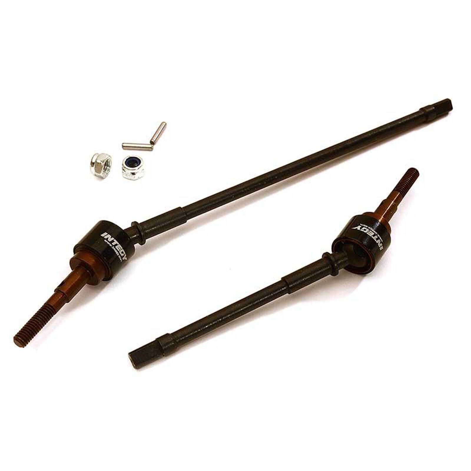 Integy Front Drive Shaft Set, Black: 1/10 Wraith, RR10 Bomber, SMT10 ...