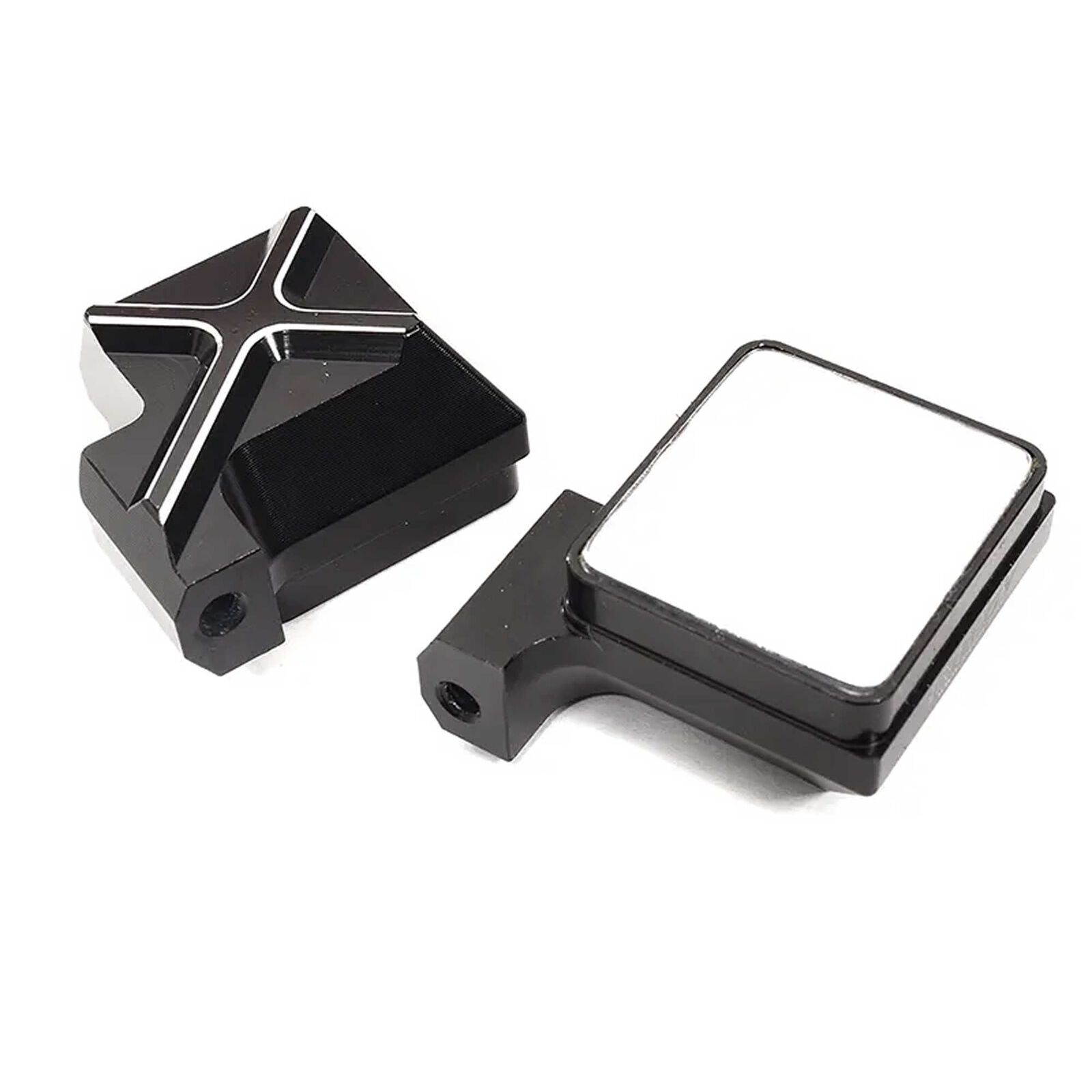 Integy Billet Machined Realistic Side View Mirrors for Axial SCX6 ...