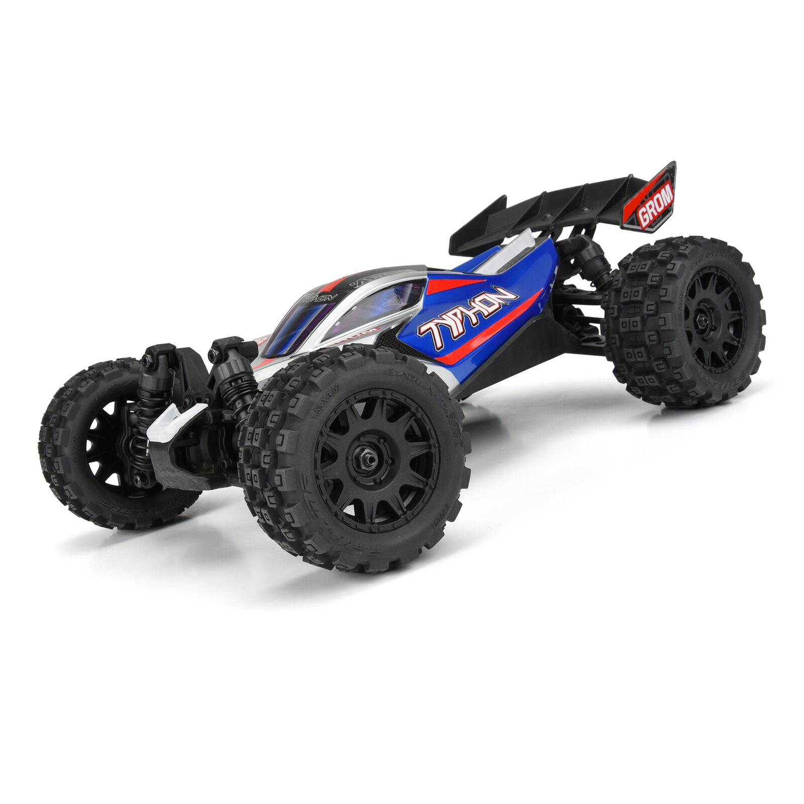 Pro-Line Racing 1/18 Badlands MX 1.85" F/R MTD 12mm Black Raid: Granite GROM | Horizon Hobby