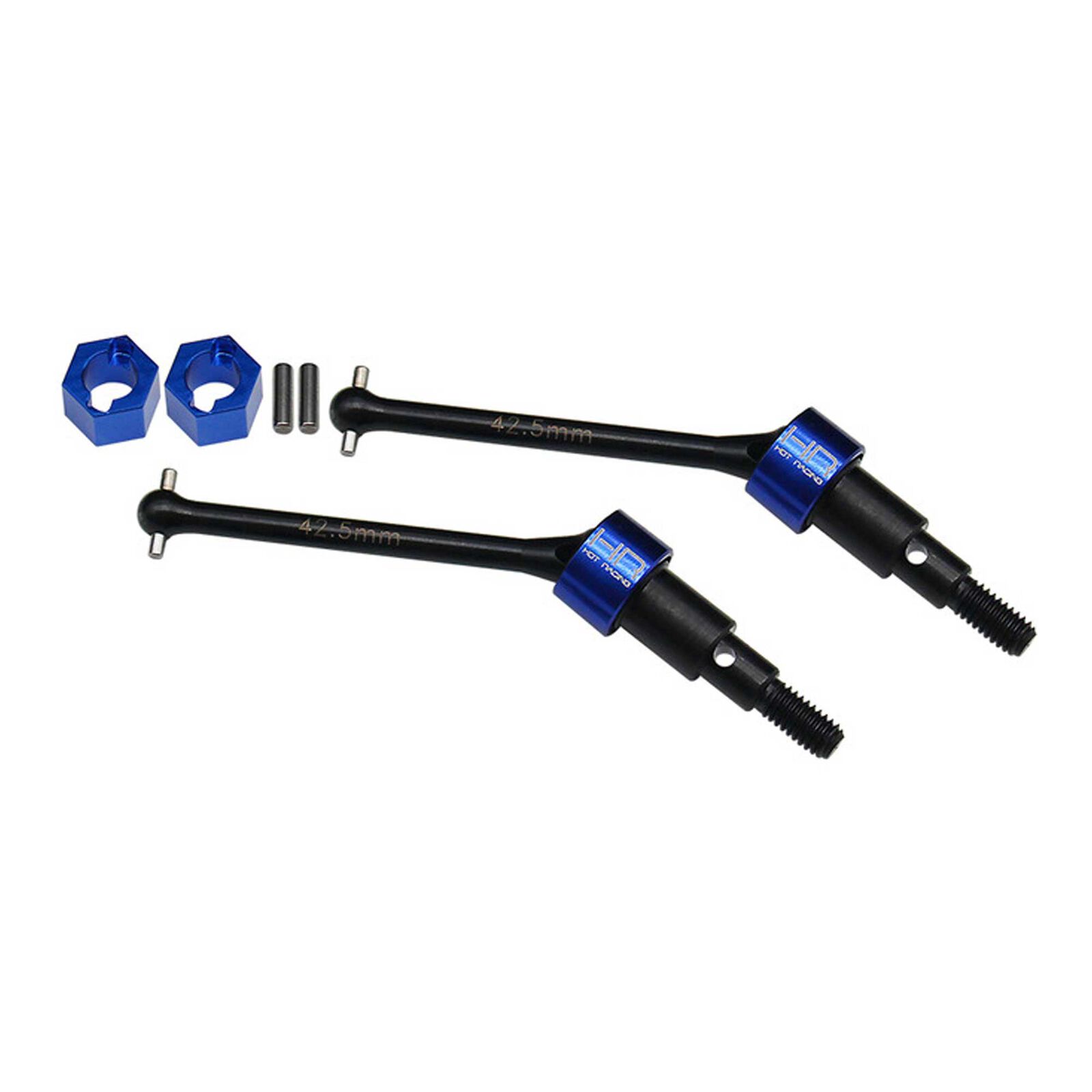 Hot Racing Front Steel CVD Axle Set, ARRMA GROM & Losi NASCAR Vehicles ...