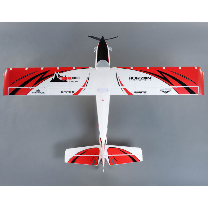 E-flite Turbo Timber Evolution 1.5m BNF Basic, includes Floats ...