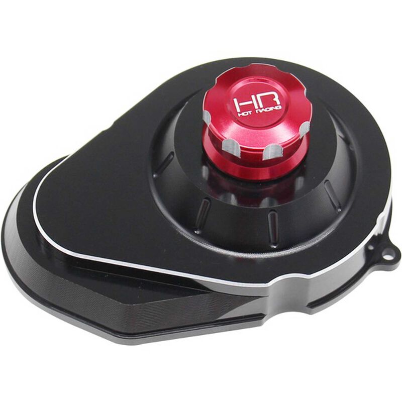 Hot Racing Aluminum LCX Transmission Spur Gear Cover: SCX10 II RTR ...