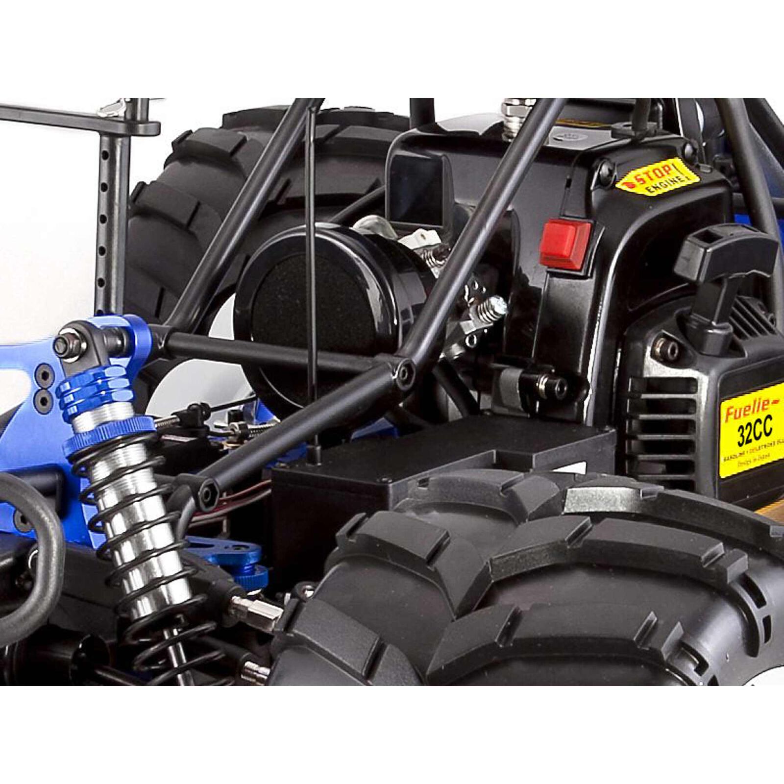 Redcat Racing 1/5 Rampage MT V3 4X4 Gas Monster Truck RTR, Orange Flame ...