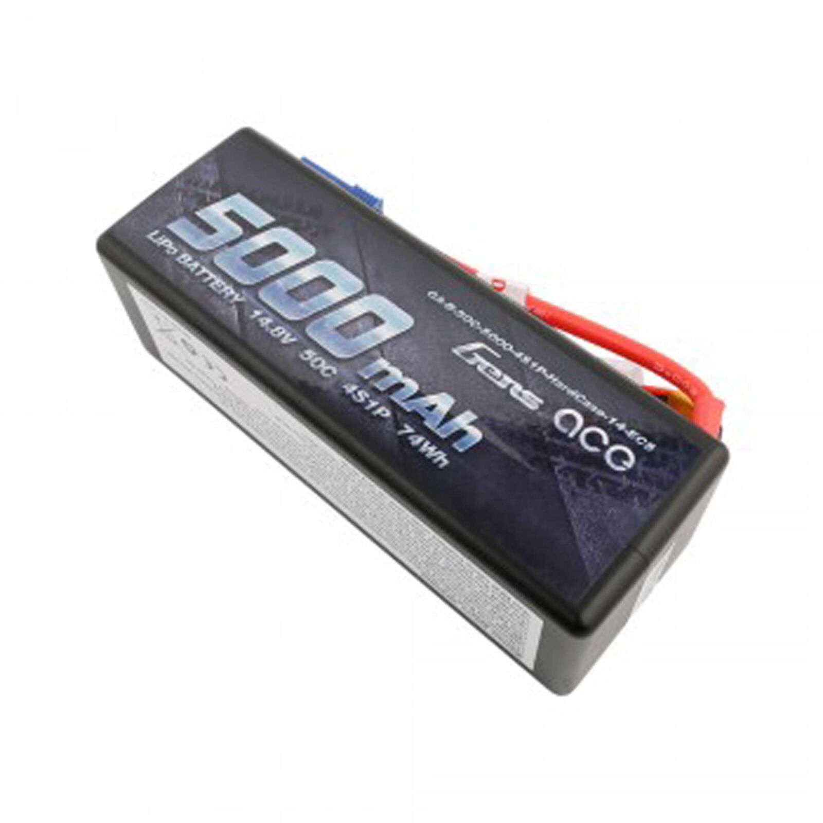 Gens ace 14.8V 5000 Capacity 4S Voltage 50C LiPo, EC5 | Horizon Hobby