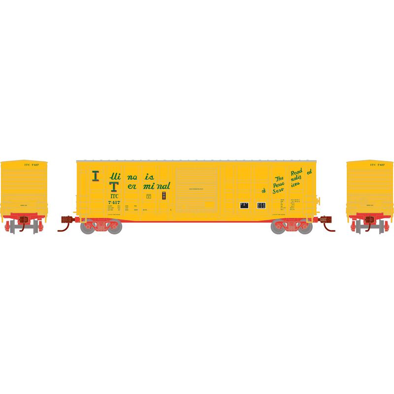 Athearn N 50' Waffle Box Car, ITC #7417 | Horizon Hobby