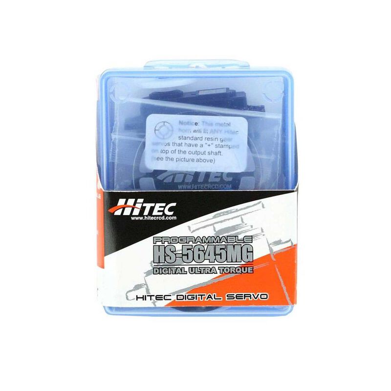 Hitec RCD Inc. HS-5645MG Standard Digital High Torque Metal Gear Servo | Horizon Hobby