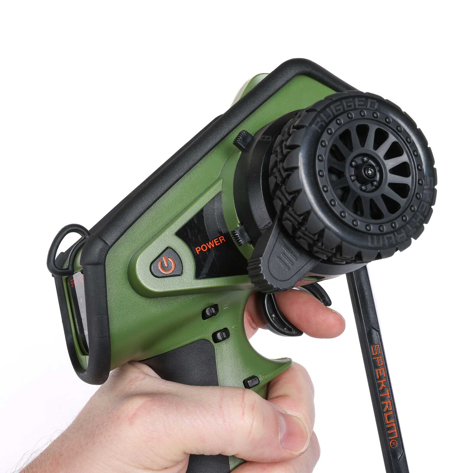 Spektrum DX6 Rugged 6-Channel DSMR Transmitter Only, Green | Horizon Hobby