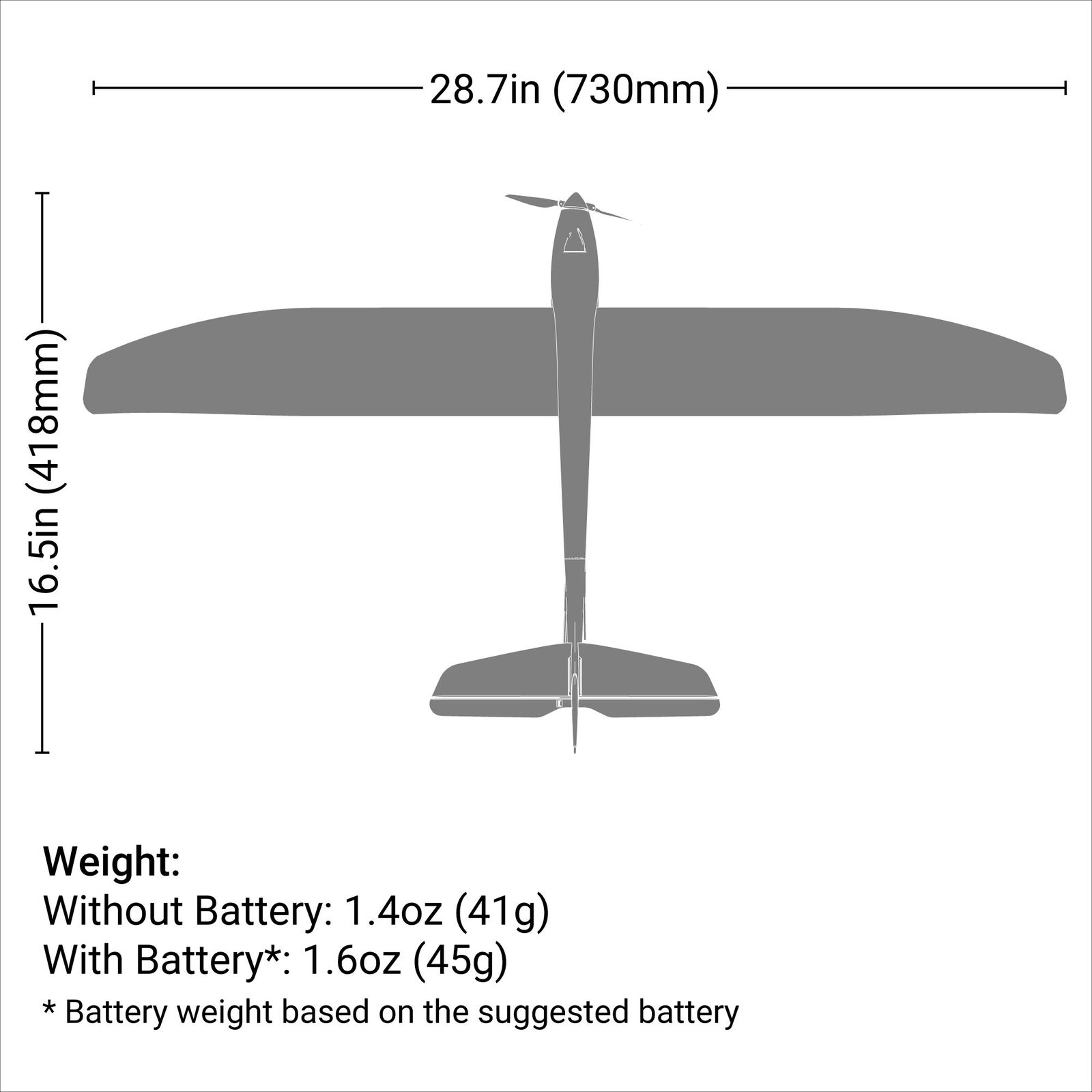 E-flite UMX Radian BNF Basic with AS3X and SAFE Select | Horizon Hobby