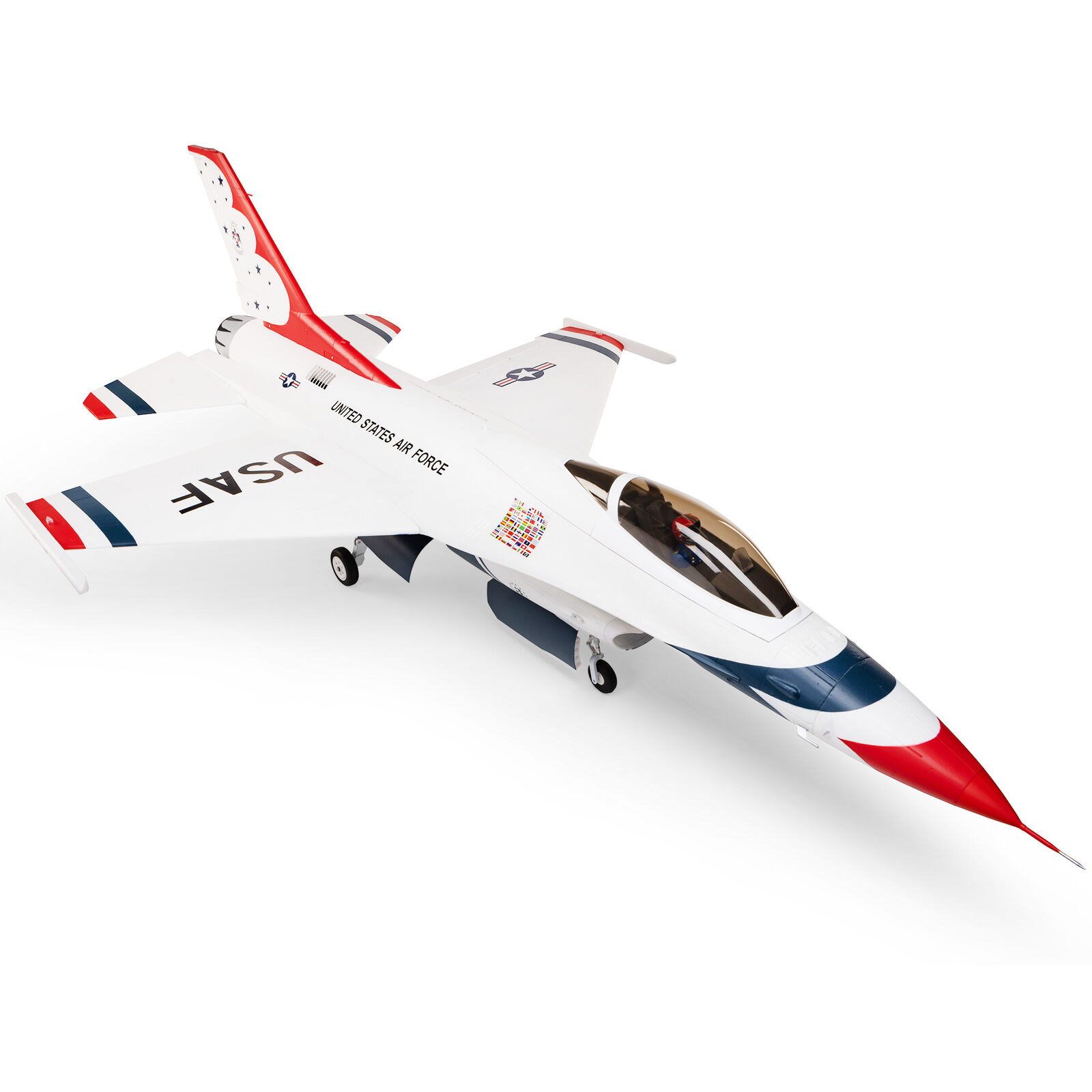 E-flite F-16 Thunderbirds 80mm EDF ARF Plus | Horizon Hobby