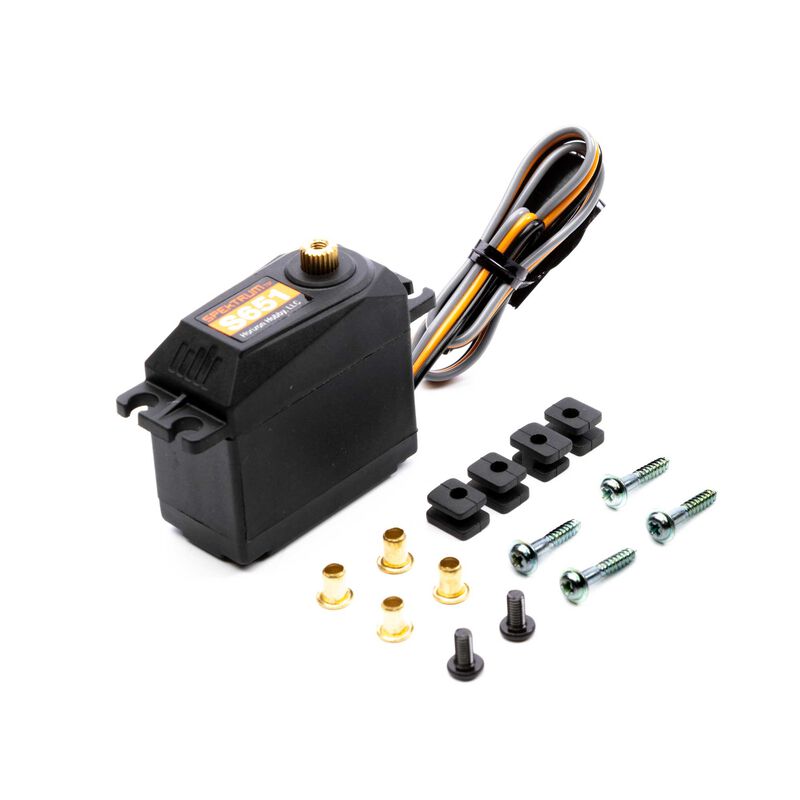 Spektrum S651 7Kg Servo Steel Brass Gear | Horizon Hobby