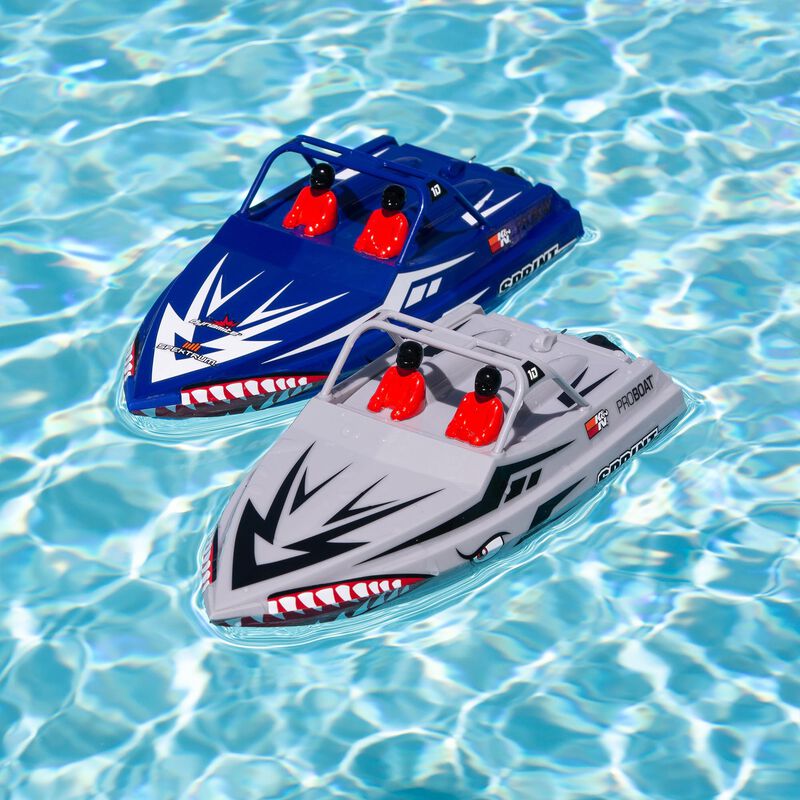 Pro Boat Sprintjet 9" Self-Righting Deep-V Jet Boat Brushed RTR, Silver ...