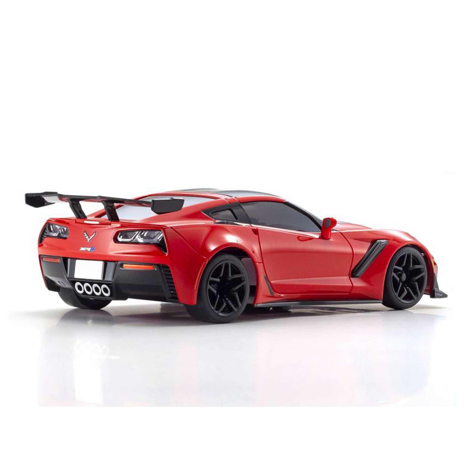 Kyosho 1/28 Chevrolet Corvette ZR1 MINI-Z RWD RTR, Torch Red w/ LEDs ...